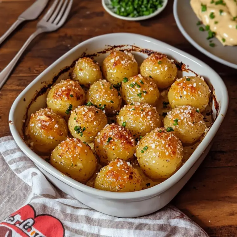 Garlic butter potato pops | My Savory Twist