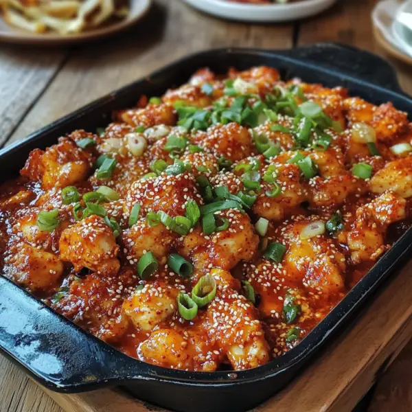 Buldak (Korean Fire Chicken) | My Savory Twist