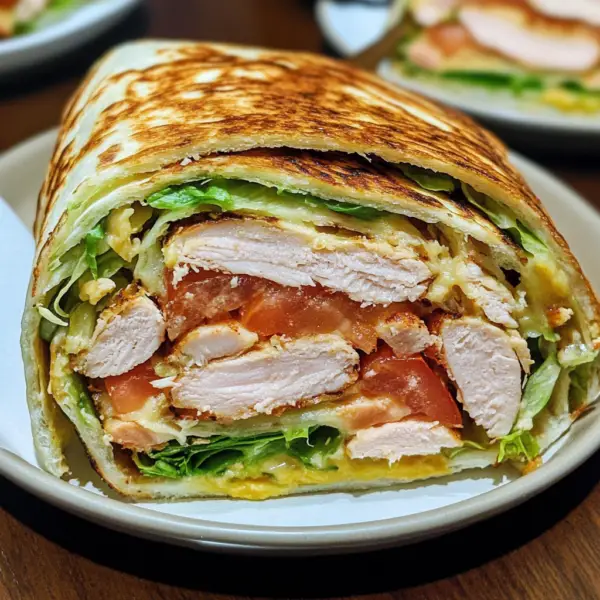 California Turkey Club Wrap | My Savory Twist