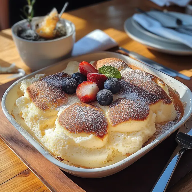 Fluffy Japanese Soufflé Pancakes | My Savory Twist