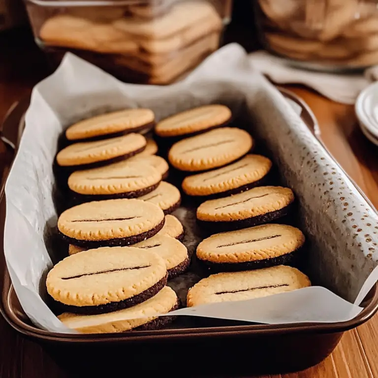 Homemade Milano Cookies | My Savory Twist