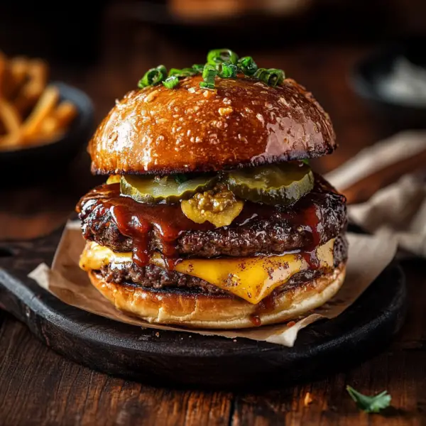 Rodeo Burger | My Savory Twist