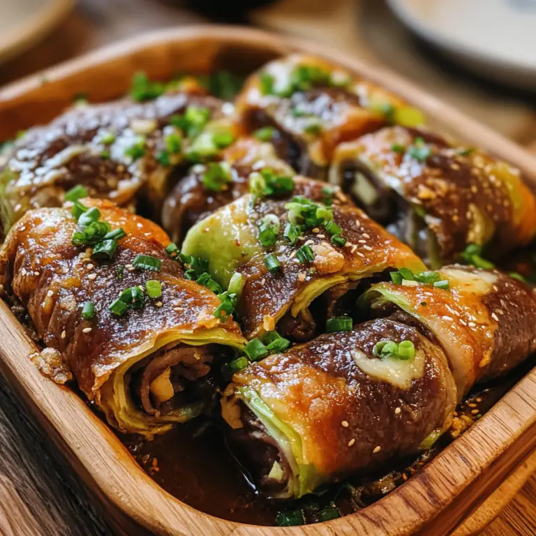 Taiwanese Beef Rolls | My Savory Twist