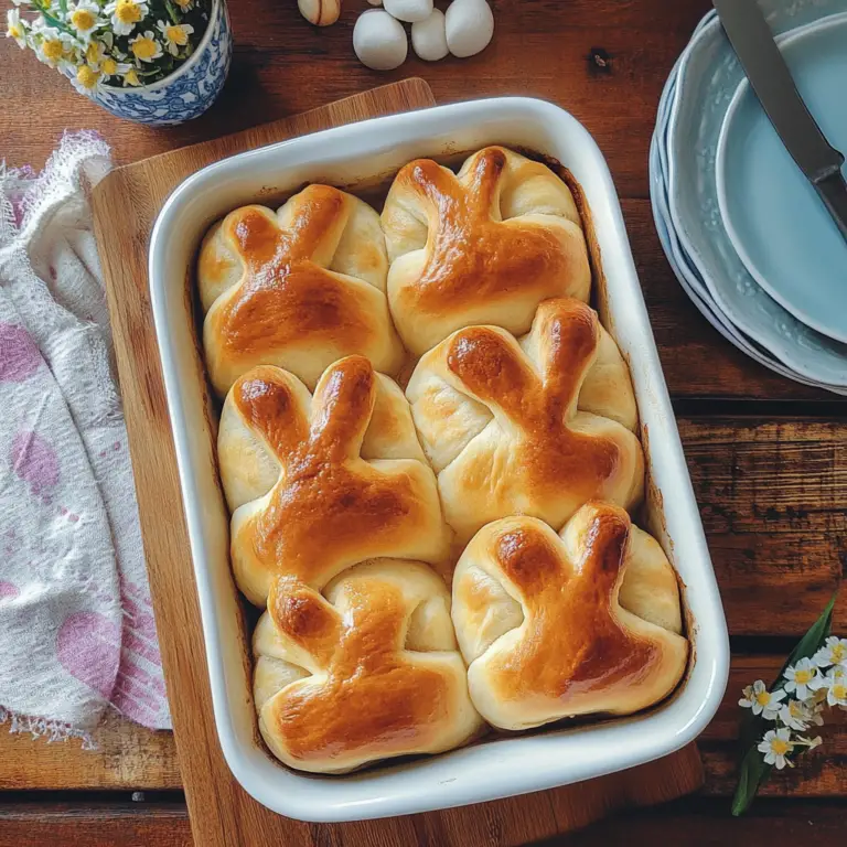 Bunny Buns | My Savory Twist