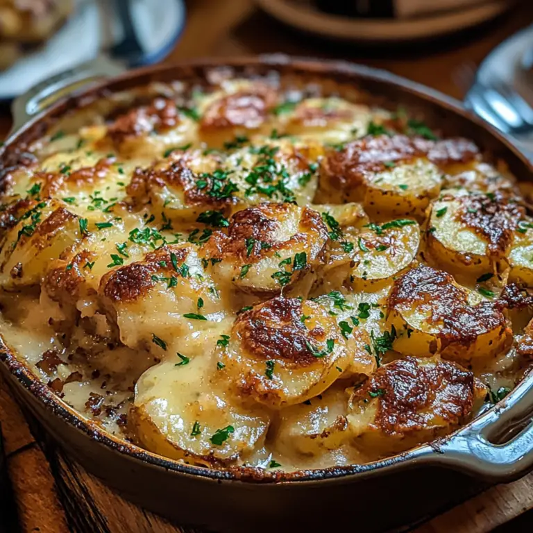 Mississippi Mud Potatoes | My Savory Twist