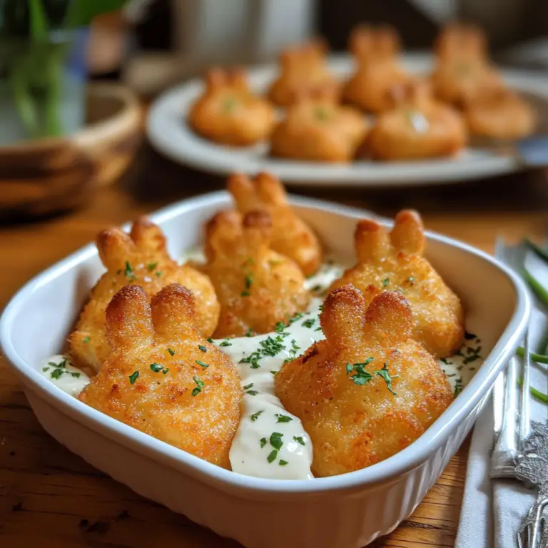 Potato Bunny Croquettes | My Savory Twist