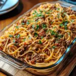Asian-Style Ground Beef Spaghetti | My Savory Twist