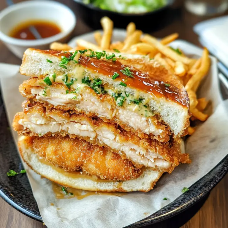 Chicken Katsu Sandwich | My Savory Twist