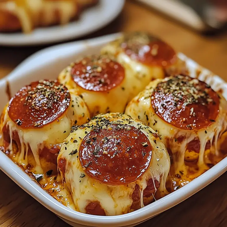 Cheesy Pepperoni Pizza Bombs | My Savory Twist