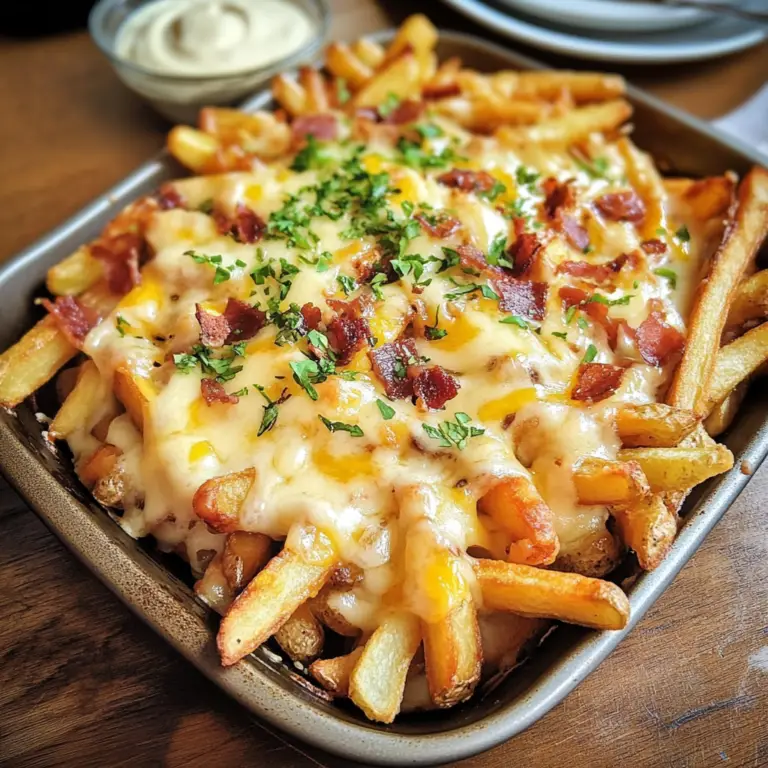 Copy Cat Outback Aussie Cheese Fries | My Savory Twist