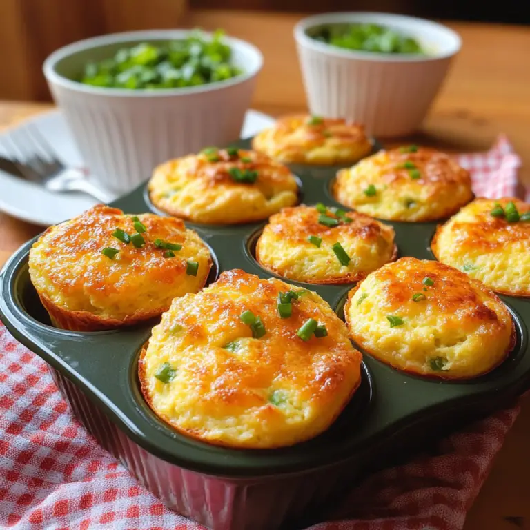 Fluffy Cottage Cheese Egg Muffins | My Savory Twist