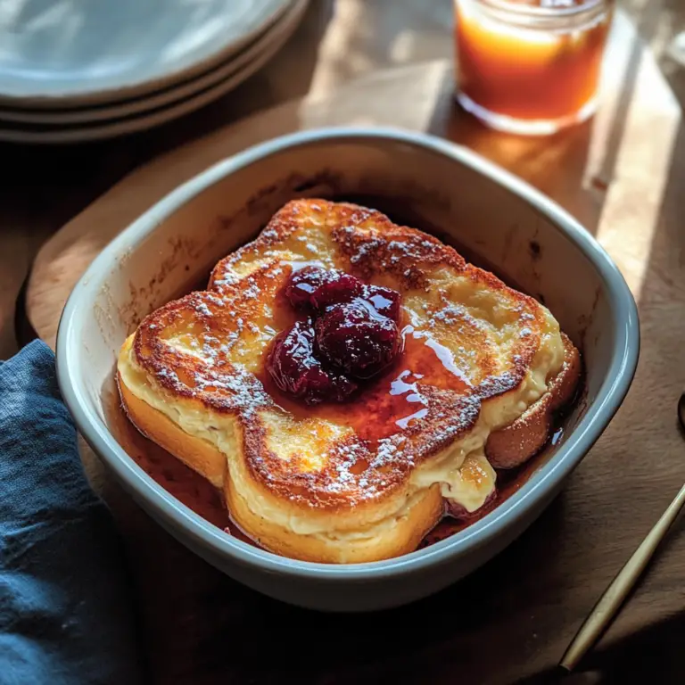 French Toast with Jam Brioche | My Savory Twist