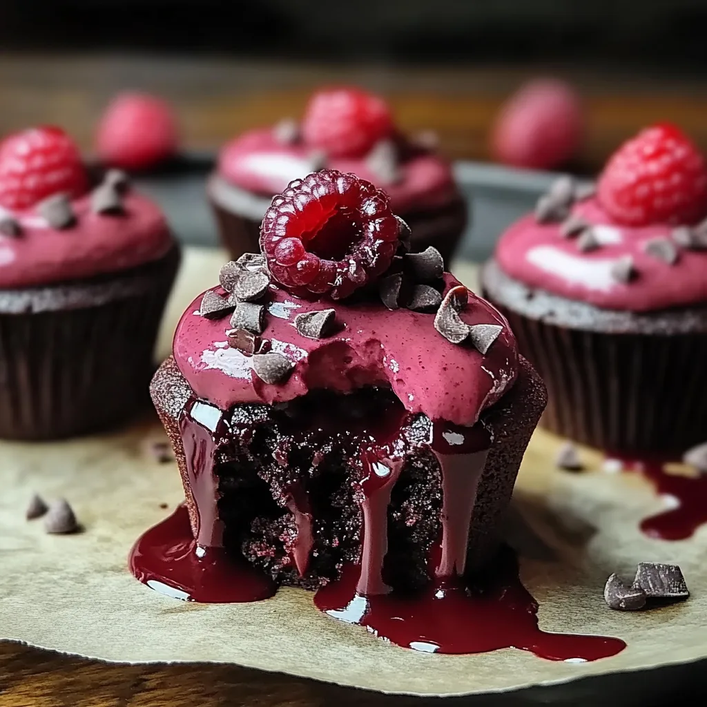 Raspberry Chocolate Lava Cupcakes: An Incredible Ultimate Recipe | My ...