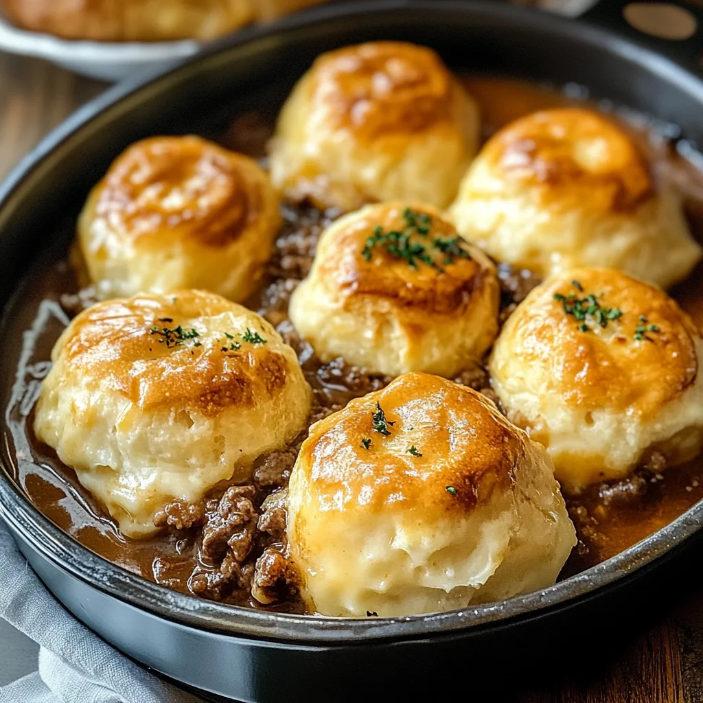 Cheesy Beef Biscuit Bombs: An Incredible Ultimate Recipe | My Savory Twist