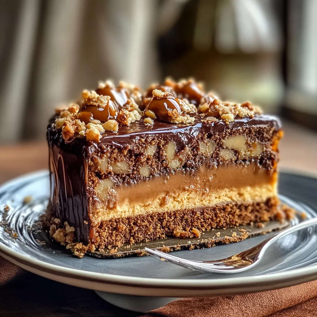 Chocolate Caramel Toffee Crunch Cake: An Amazing Ultimate Recipe | My ...