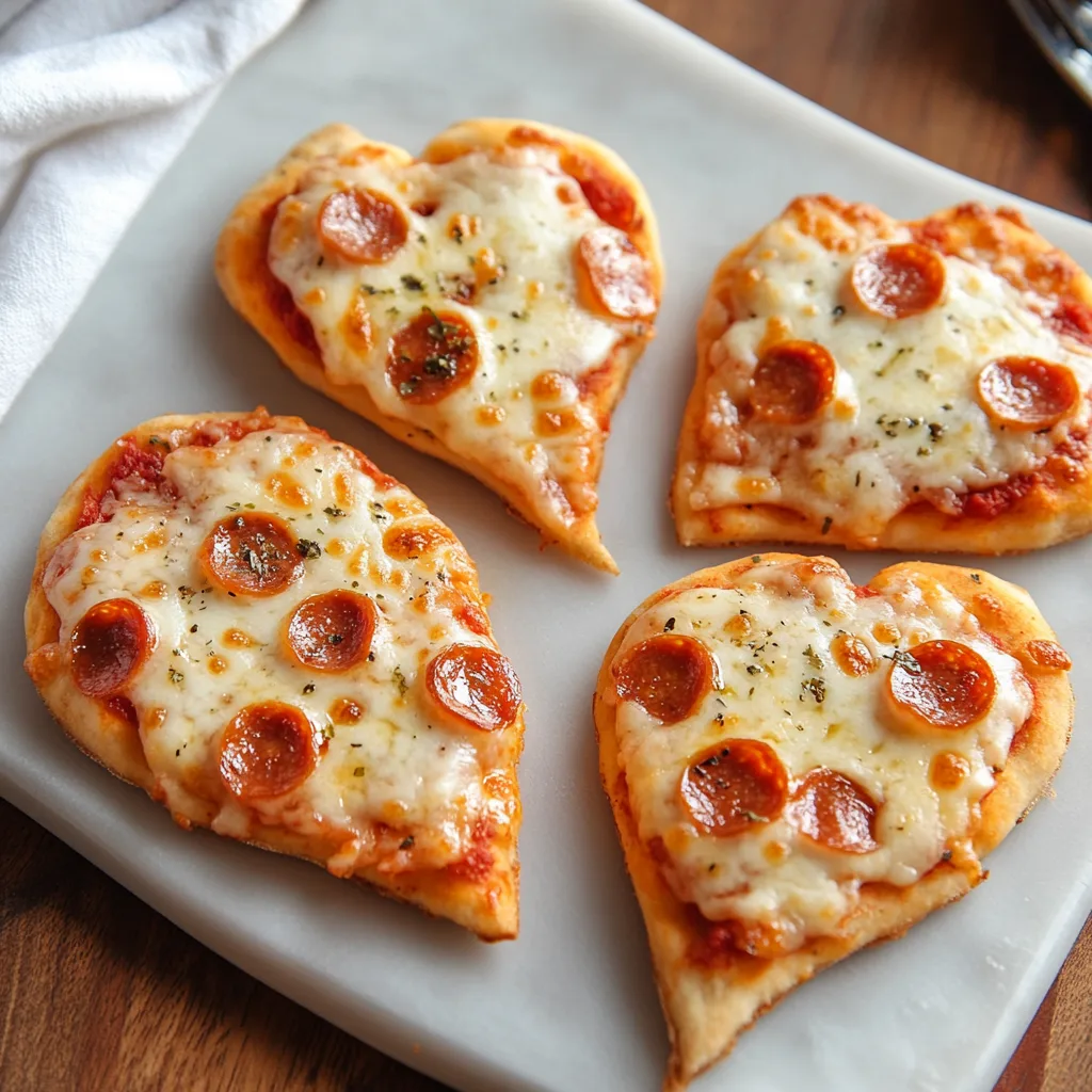 Heart-Shaped Mini Pizzas: An Amazing Ultimate Recipe | My Savory Twist