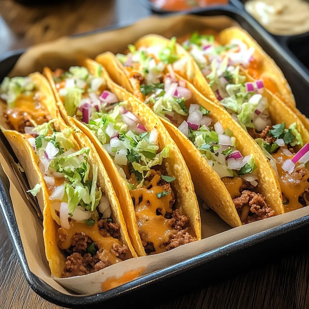 Oven-Baked Cheesy Tacos: An Incredible Ultimate Recipe | My Savory Twist