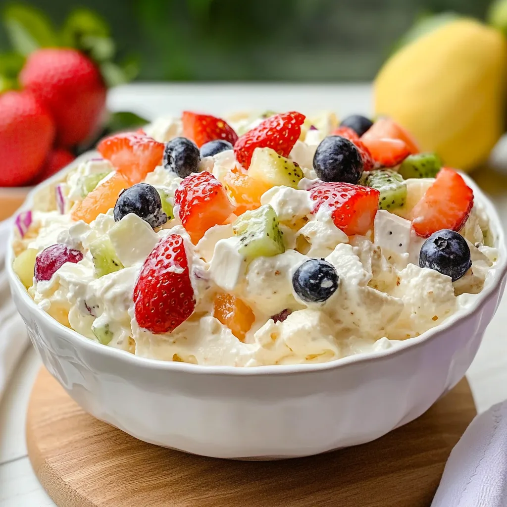 Marshmallow Fruit Fluff Salad: An Incredible Ultimate Recipe | My ...