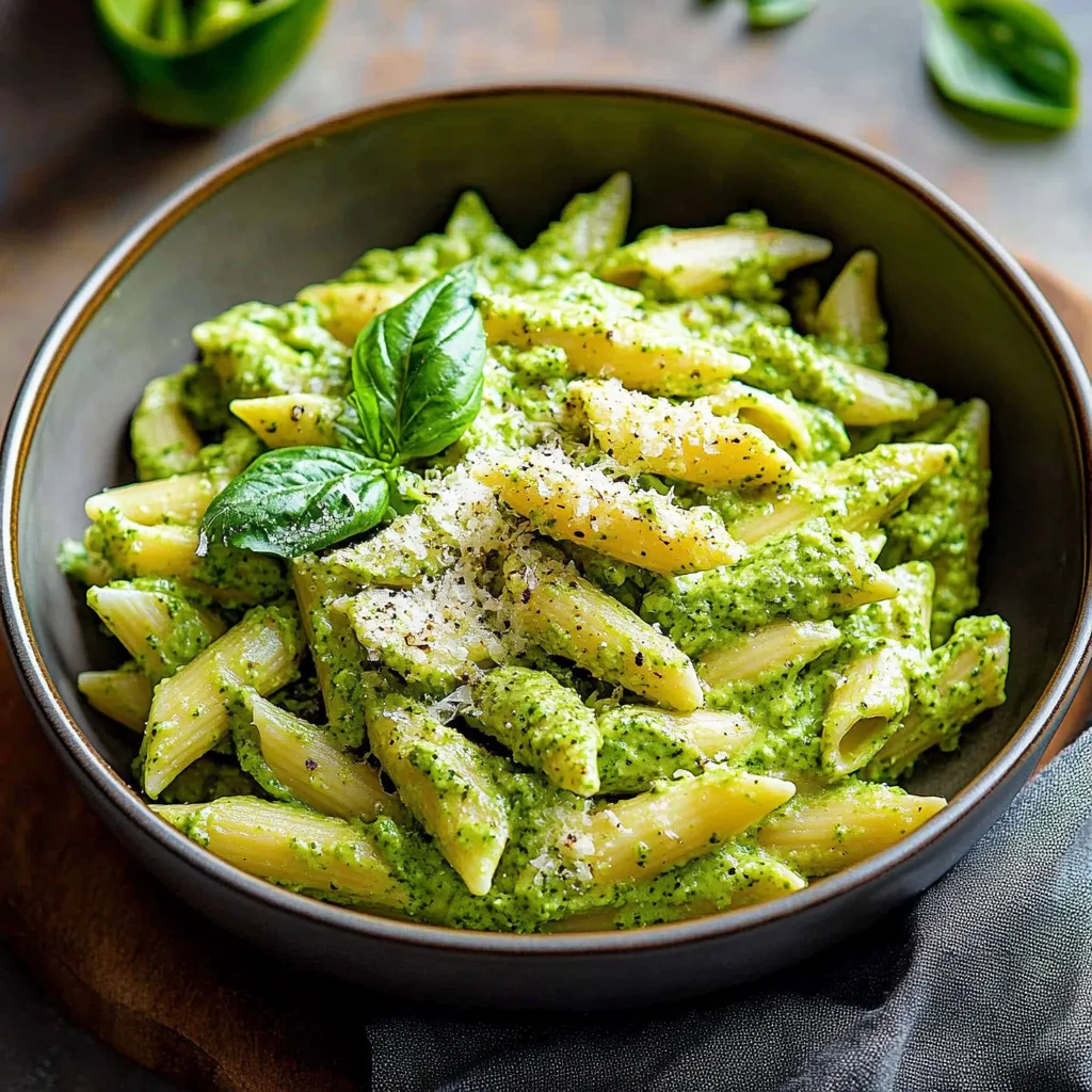 Creamy Avocado Pesto Pasta: An Incredible 5-Ingredient Recipe | My ...