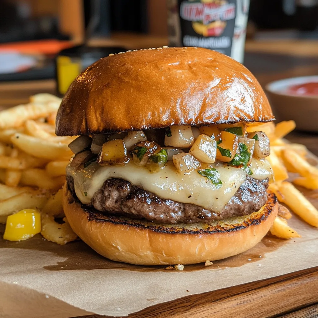 Black Garlic & Brie-Stuffed Brioche Burger: An Incredible 5-Star Recipe ...