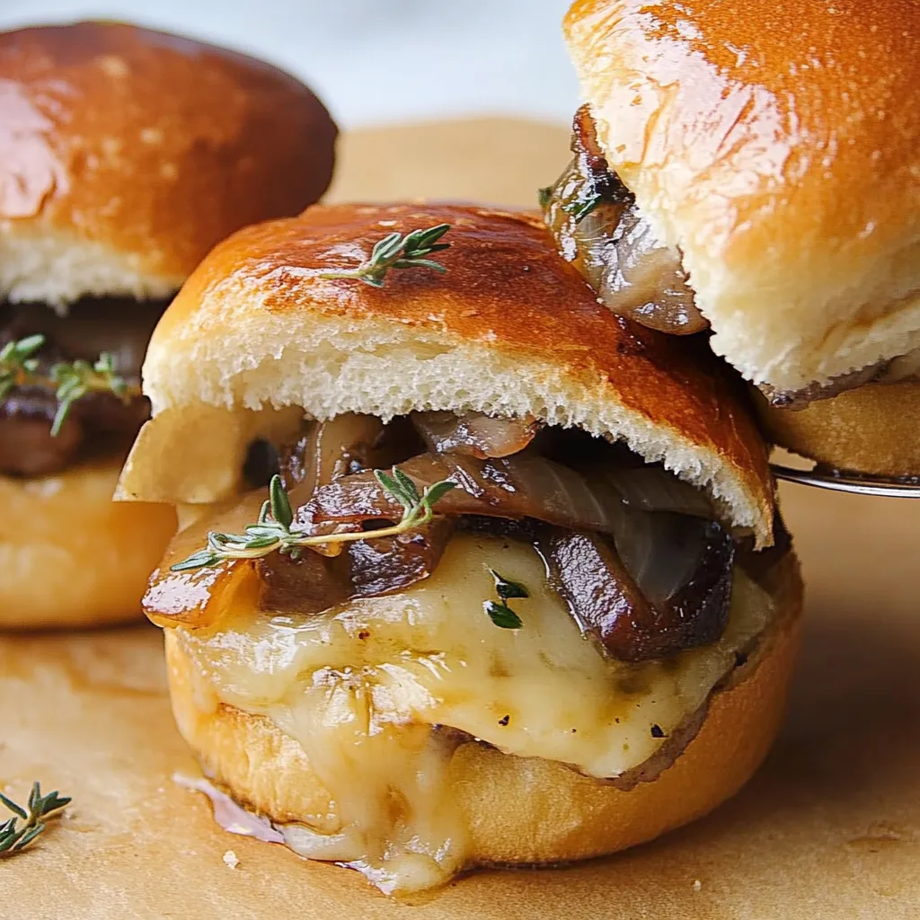 Brie & Caramelized Onion Sliders with Thyme: An Incredible Ultimate ...