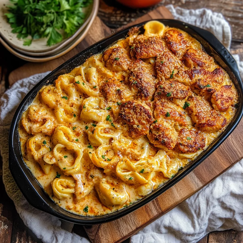 Smoky Cajun Chicken with Creamy Cheese Tortellini: An Incredible ...