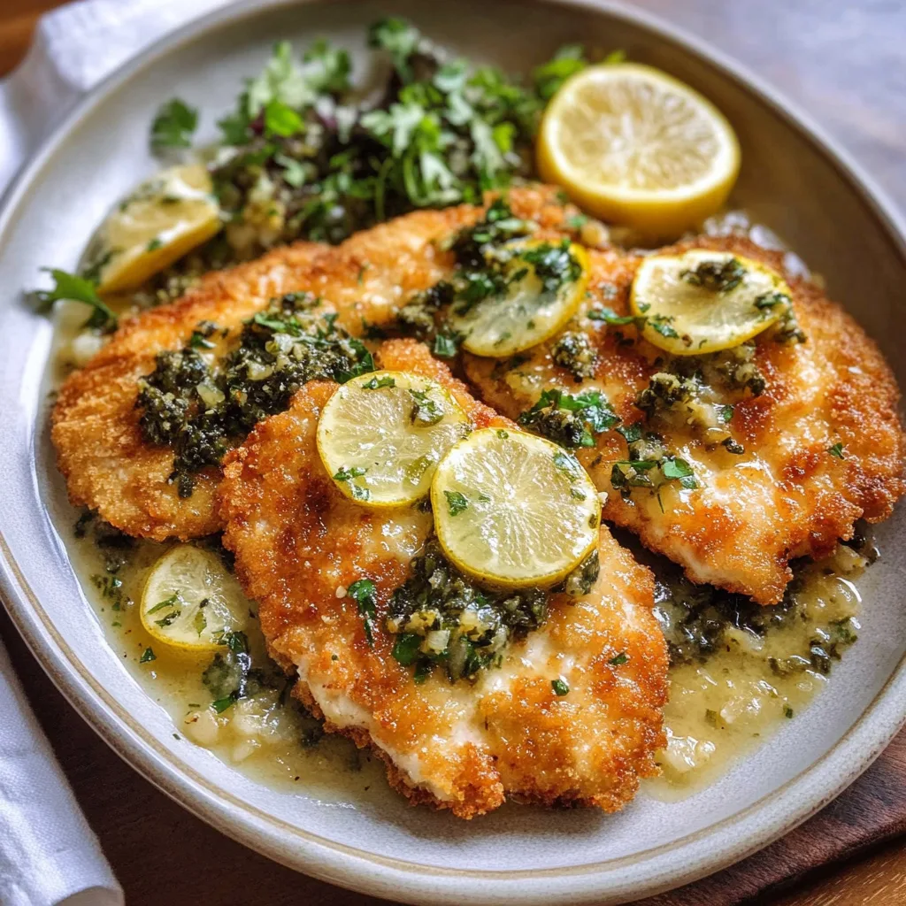 Breaded Chicken Cutlet with Caper Butter: An Incredible Ultimate Recipe ...